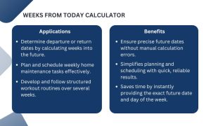 Weeks From Today Calculator – BizCalcs